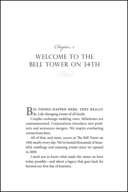 The Chapter Opening Page in Book Design | Open Heart Designs